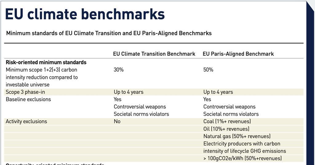 Rethinking net-zero equities benchmarks | Asset Class Reports | IPE